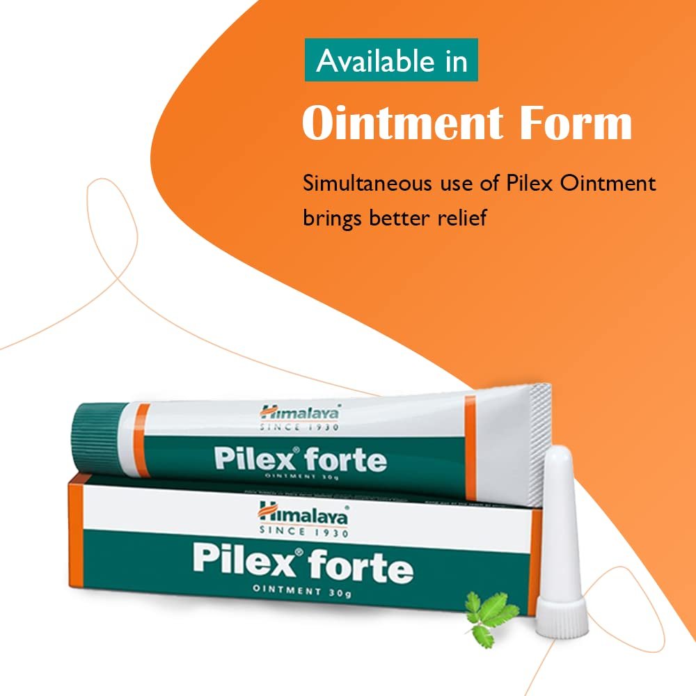 Himalaya Wellness Pilex – 60 Tablets | Natural Pile & Haemorrhoids ...